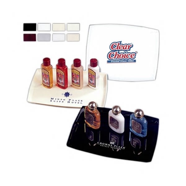 Promotional Hotel Serving and Amenity Trays with Logo