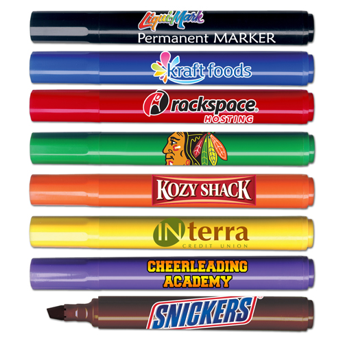 Promotional Permanent Markers with Your Custom Imprint or Logo.