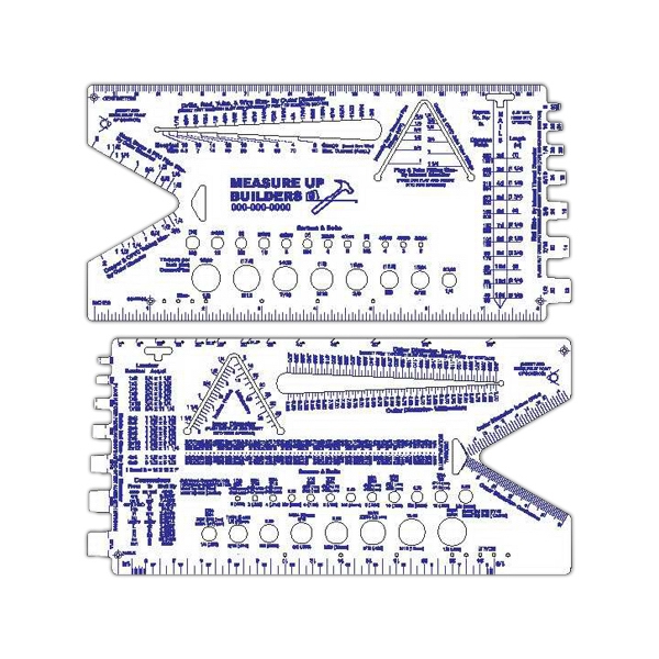 Custom Printed Construction Sizing Template