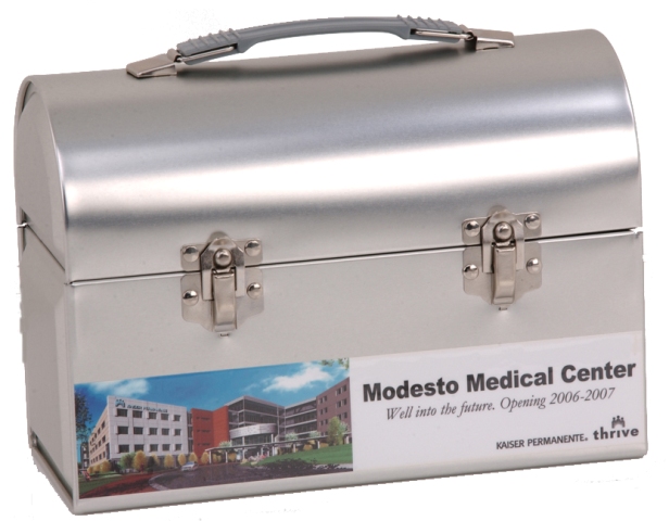 Custom Printed Workman Lunch Box Retro