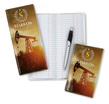 Custom Printed Oil and Gas Tally Book