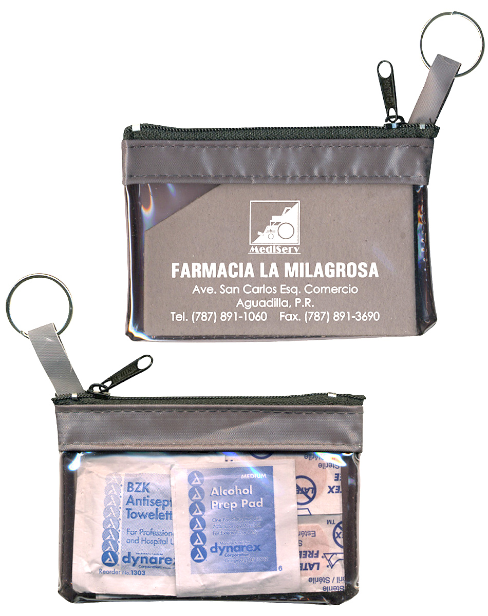 Custom Imprinted Clear View First Aid Pouch