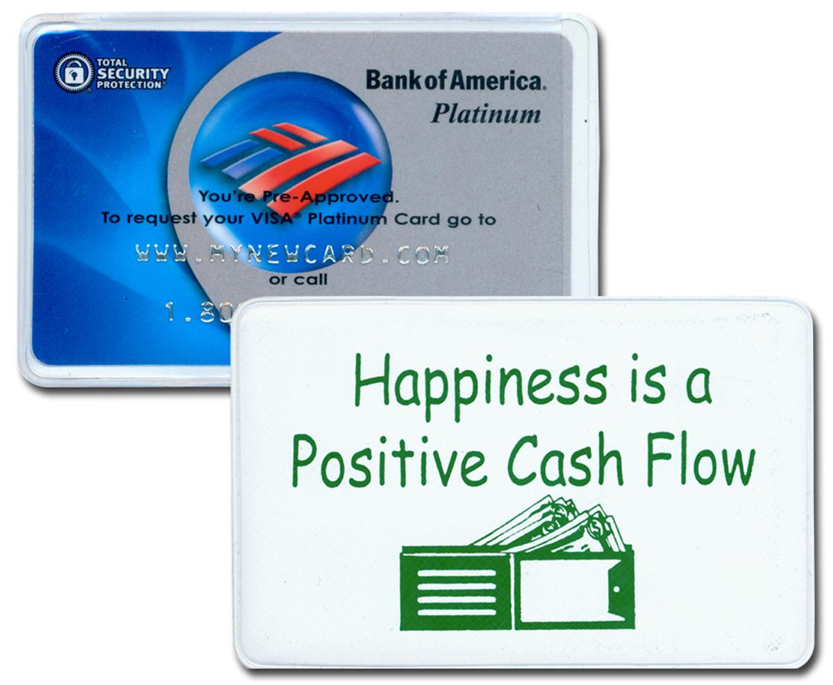 Custom Printed Credit Card Sized Sleeve