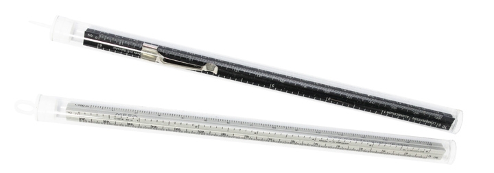 Custom Printed 6 inch Alumicolor Architect Pocket Scale with Clip