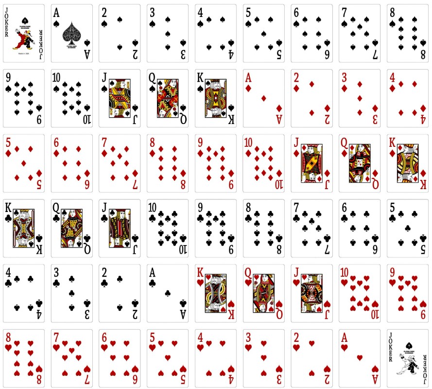 Custom Printed Custom Back Playing Cards