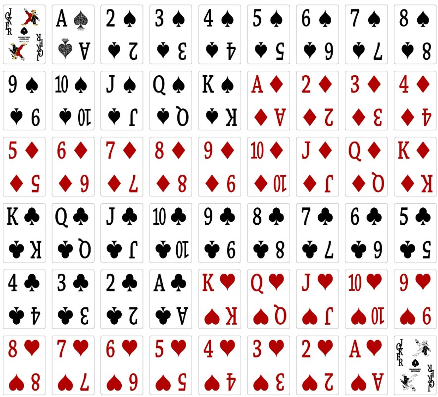 Custom Printed Custom Back Playing Cards