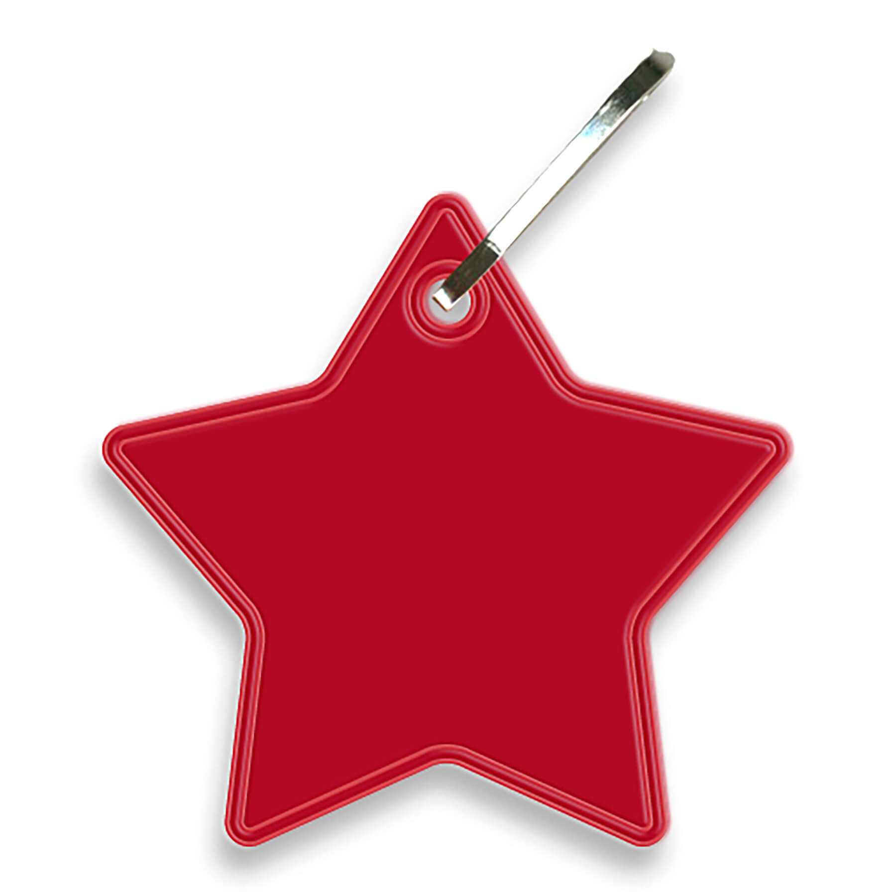 Custom Imprinted Star Shaped Zipper Pull