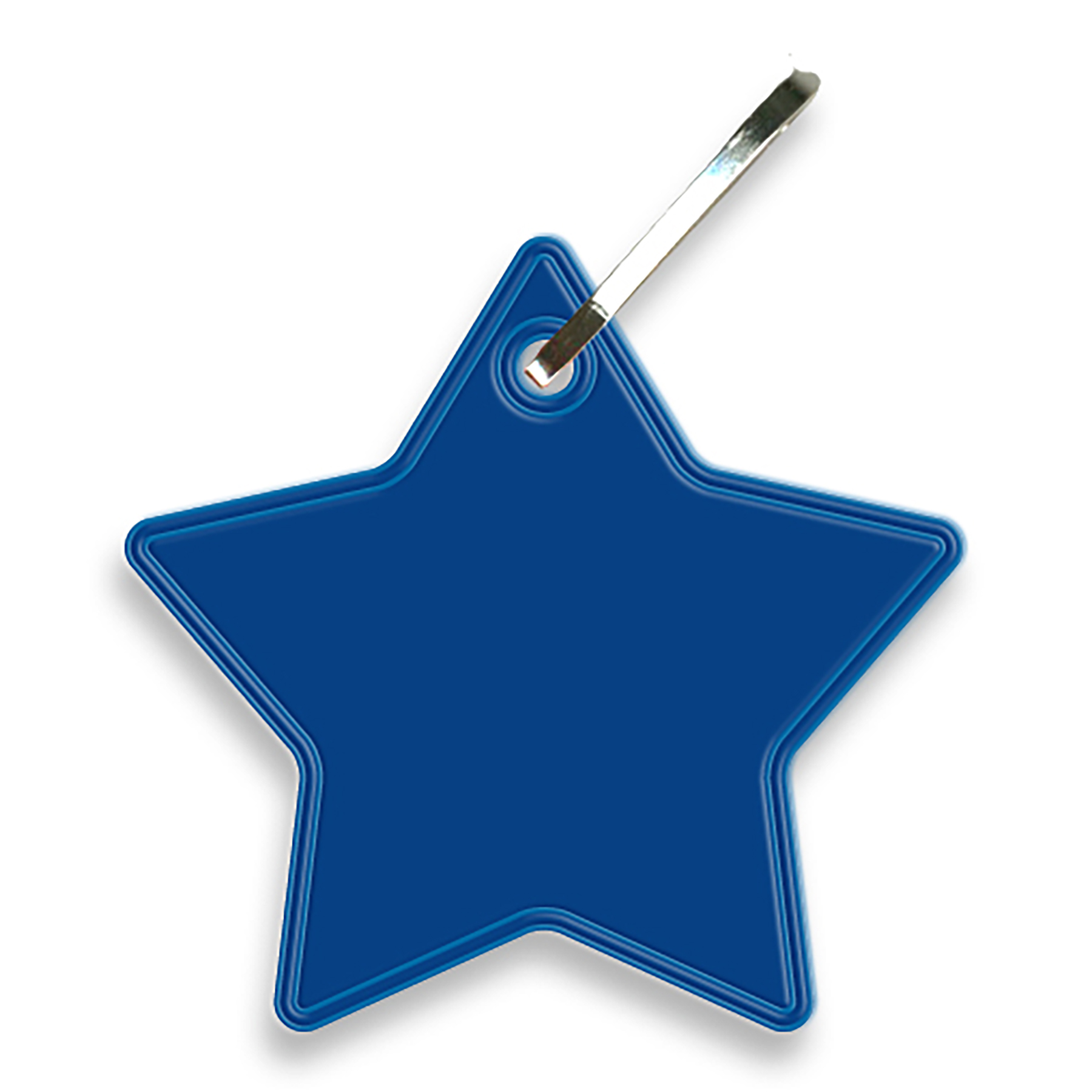 Custom Imprinted Star Shaped Zipper Pull
