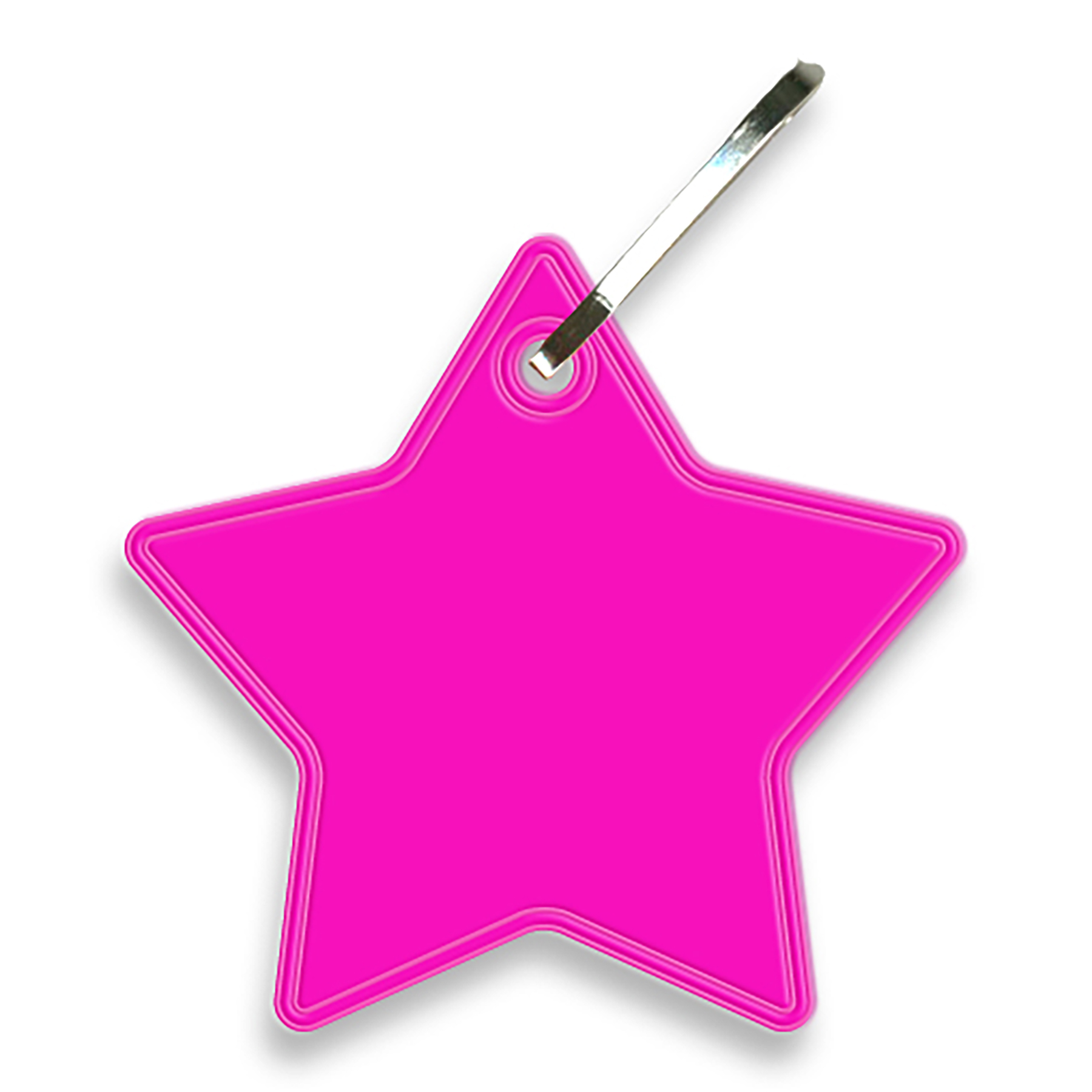 Custom Imprinted Star Shaped Zipper Pull