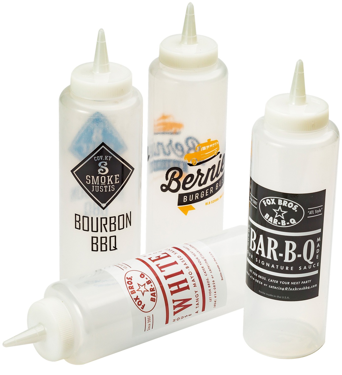 Custom Printed Condiment Bottle | Identity Links