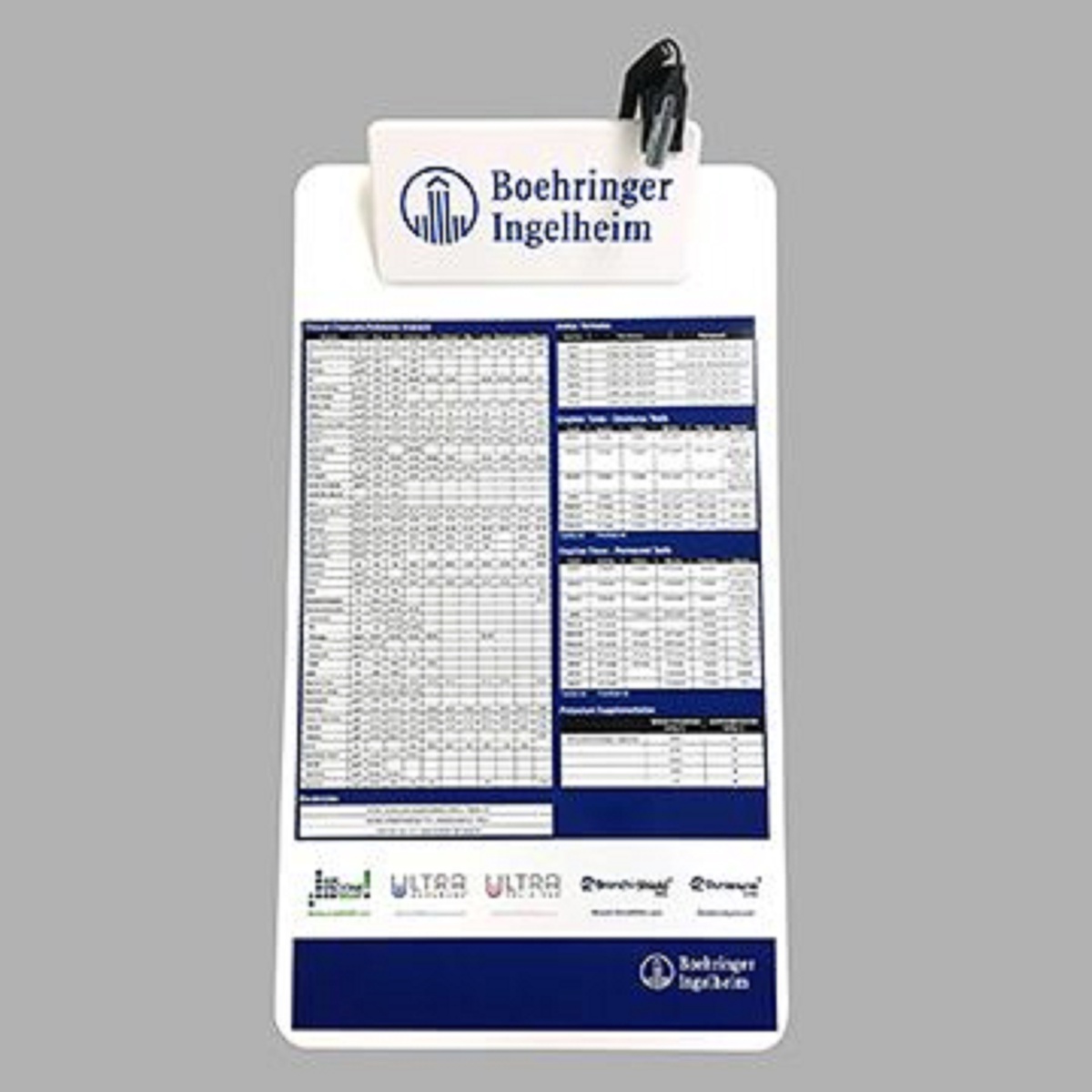 Promotional Legal Size Clipboard with Flex Light