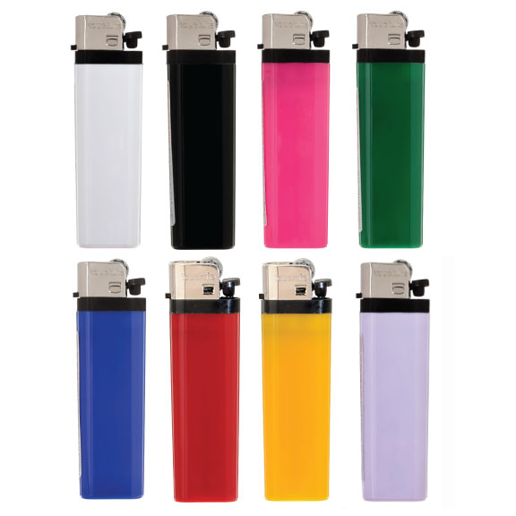 Promotional Solid Colored Flint Lighter