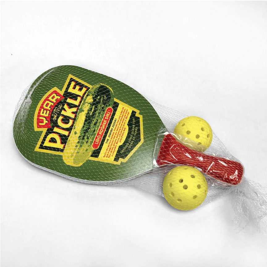 Promotional Full Color Pickleball Set