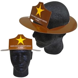 Custom Printed County Sheriff/Trooper Paper Hat