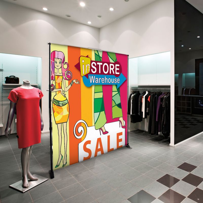 Custom Printed 10' Deluxe Exhibitor Expanding Display Kit | Identity Links