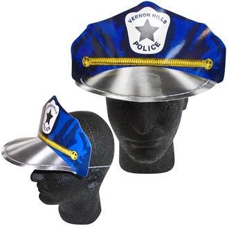 Police Themed Paper Hatwith Logo