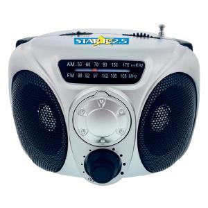 Custom Printed Mini Boom Box with AM/FM Radio