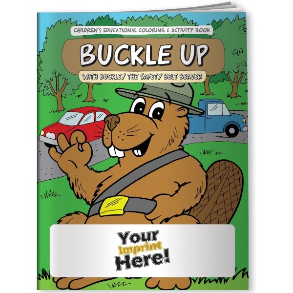 Promotional Buckle Up Coloring Book | Identity Links