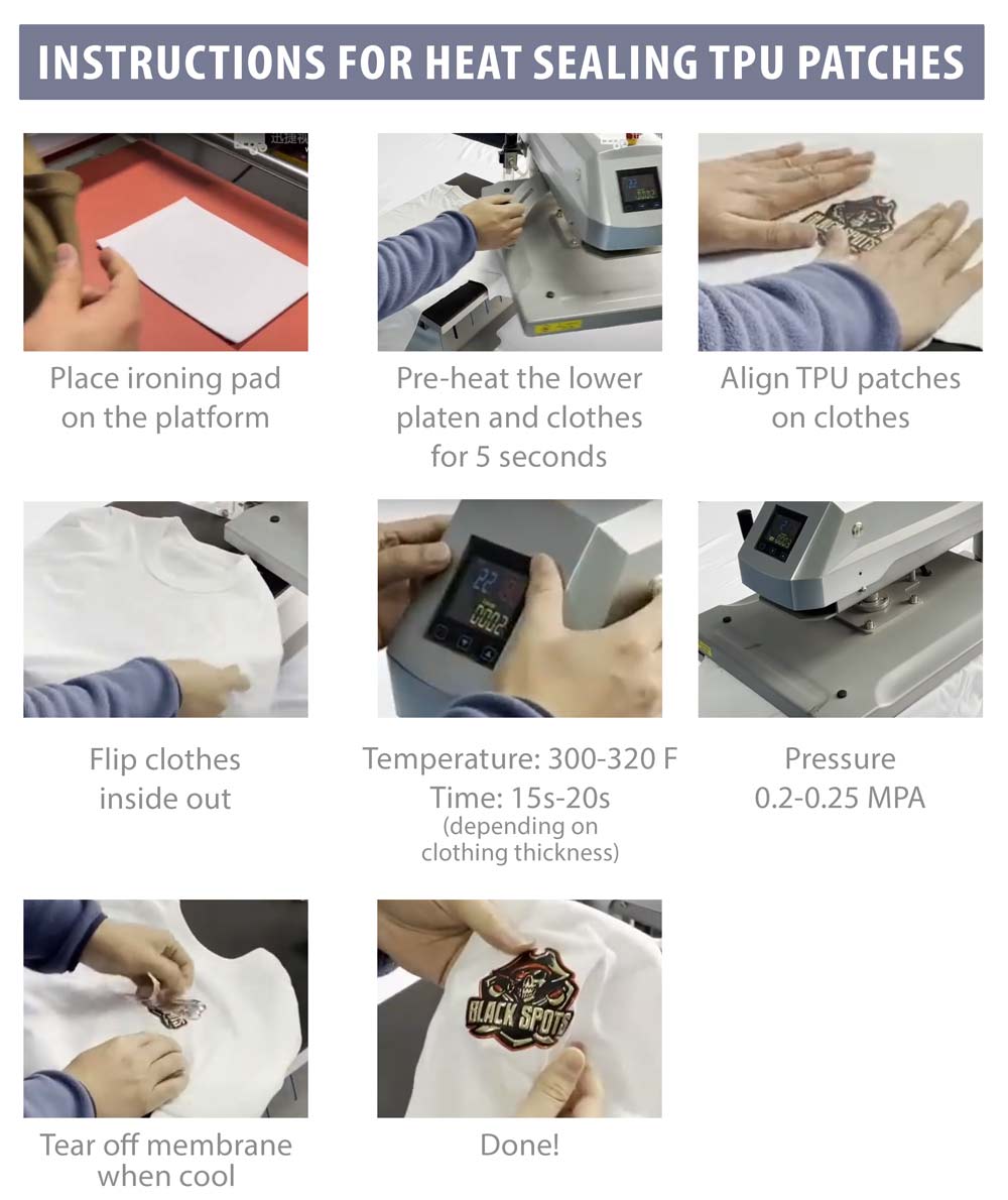 TPU Patcheswith Logo | Identity Links